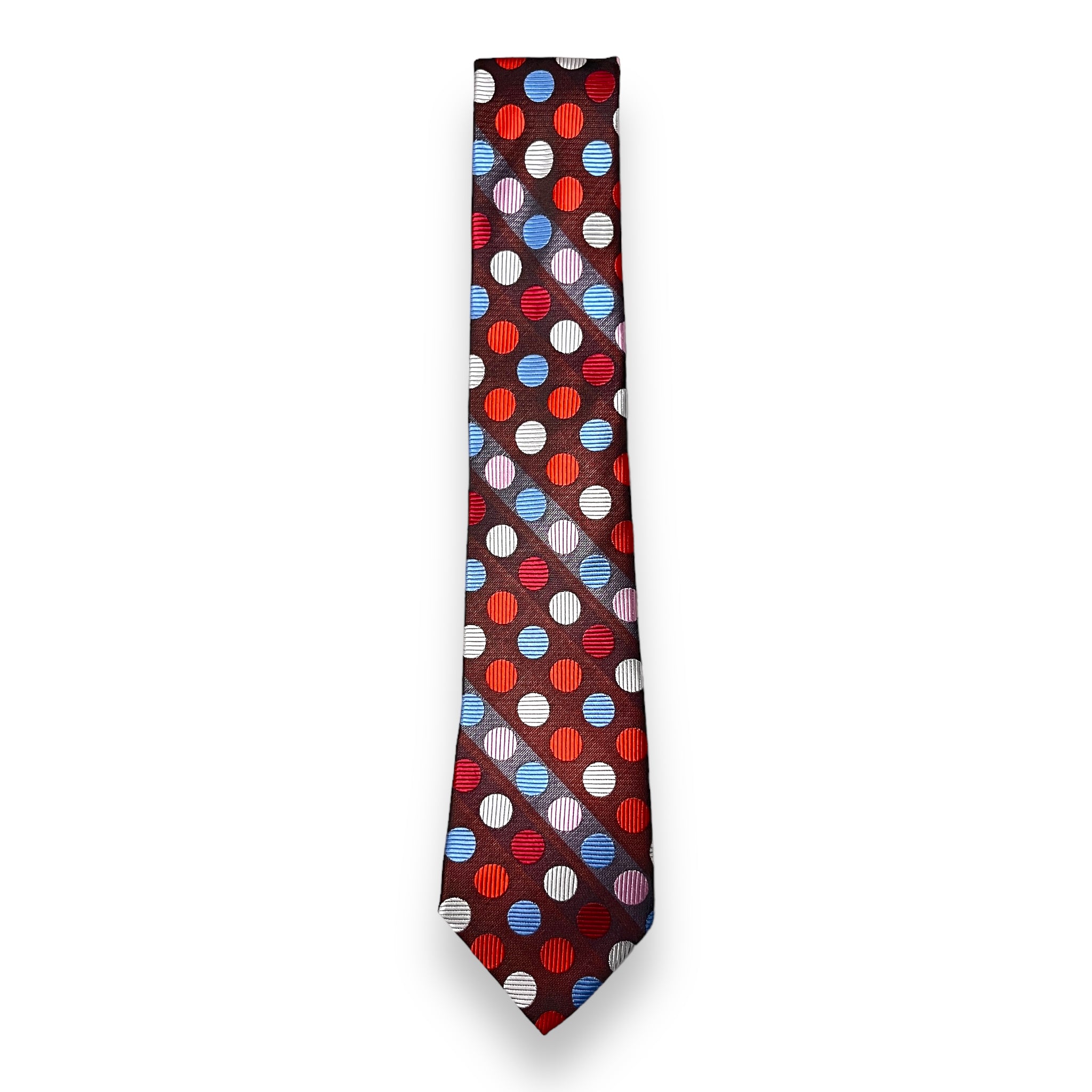 Multicolor Dotted Broad Tie – Tie Benon